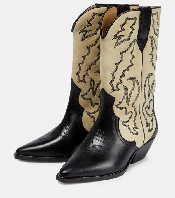 Isabel Marant Duerto Leather Cowboy Boots