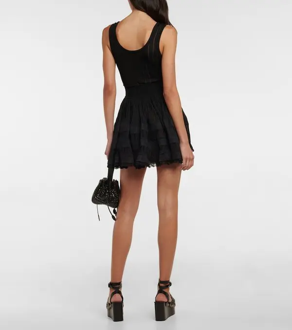 Alaïa Crinoline Minidress