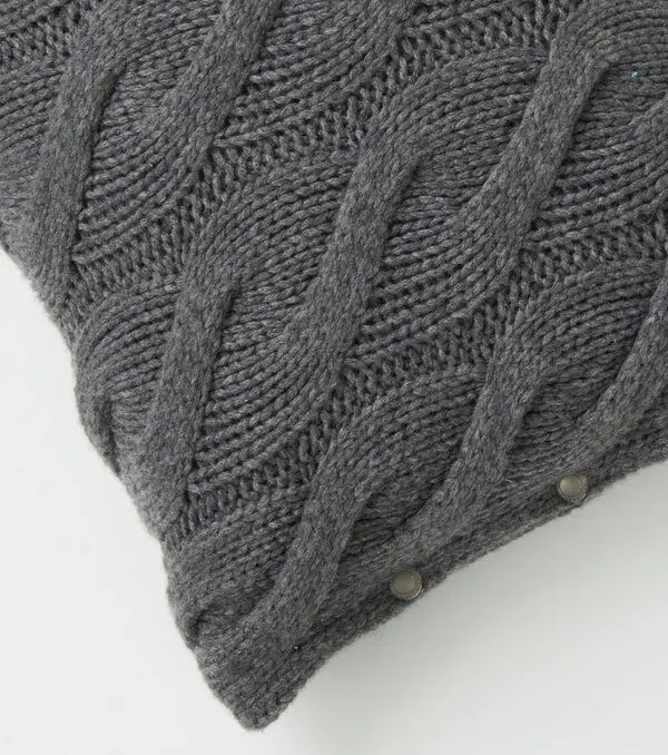 Brunello Cucinelli Cable-knit Cashmere Cushion