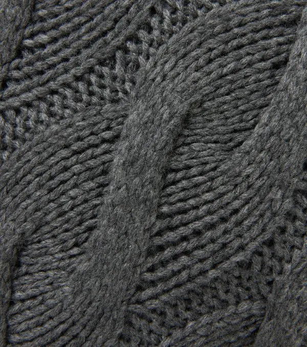 Brunello Cucinelli Cable-knit Cashmere Cushion
