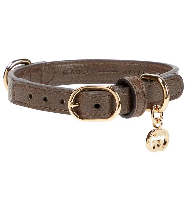 Gucci Interlocking G S/m Dog Collar - Multicoloured