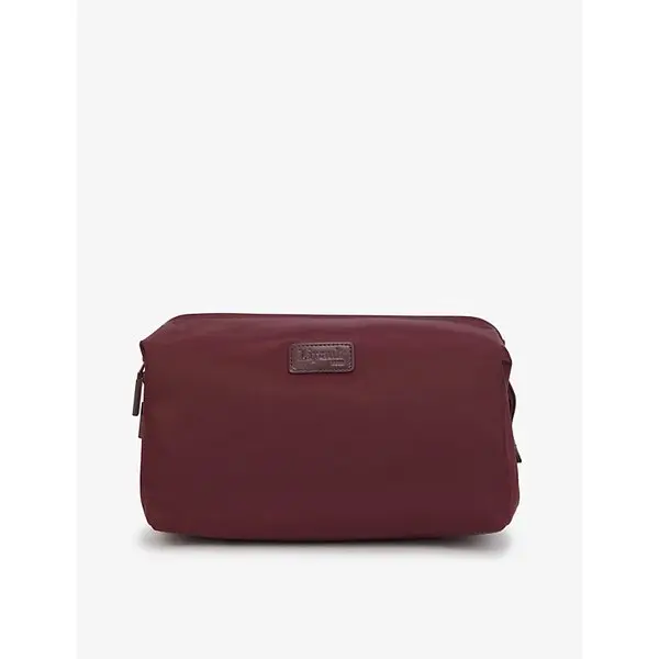 LIPAULT Shell Toiletry Bag - Bordeaux