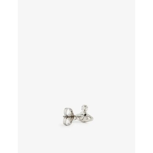 VIVIENNE WESTWOOD Solitaire Brass Single Stud Earring