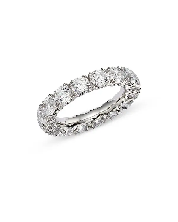 Bloomingdale'S 5.0 Tcw Diamond Eternity Band In 14k Gold - White