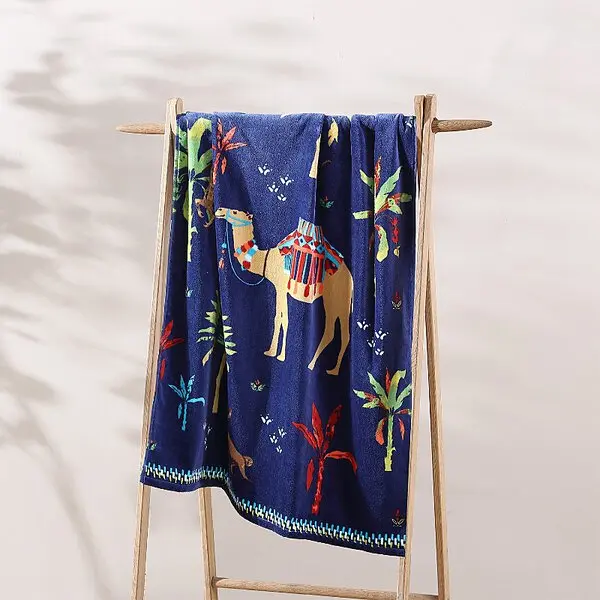 JOHN ROBSHAW Dhule Beach Towel - Indigo