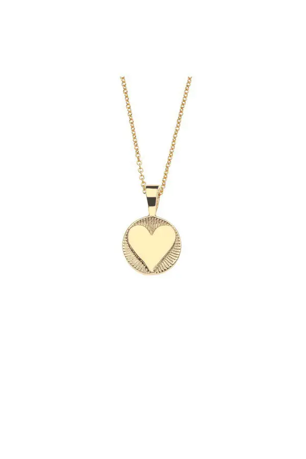 JANE WIN Love Baby Hearts Find Me 10k Pendant - Gold