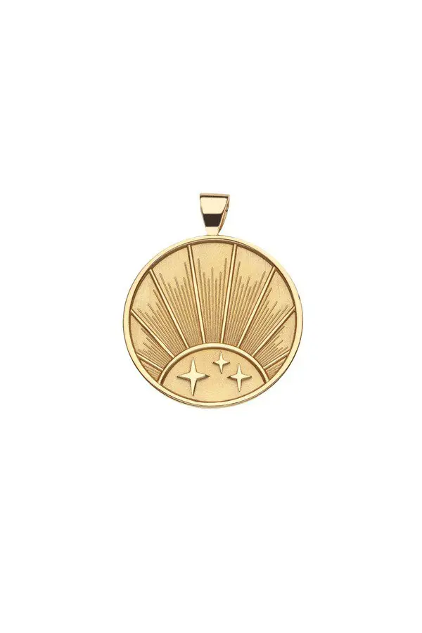 JANE WIN Rising Sun Pendant Necklace