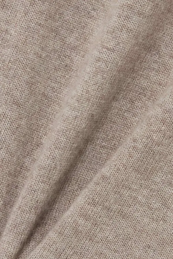 ALLUDE Wool And Cashmere-blend Turtleneck Maxi Dress