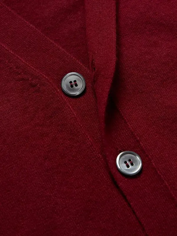 SULKA Cashmere Button-down Cardigan