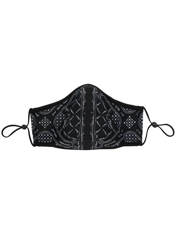 3.1 Phillip Lim Bandana Mask - Black
