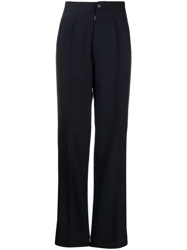 MAISON MARGIELA Herringbone Wool Trousers