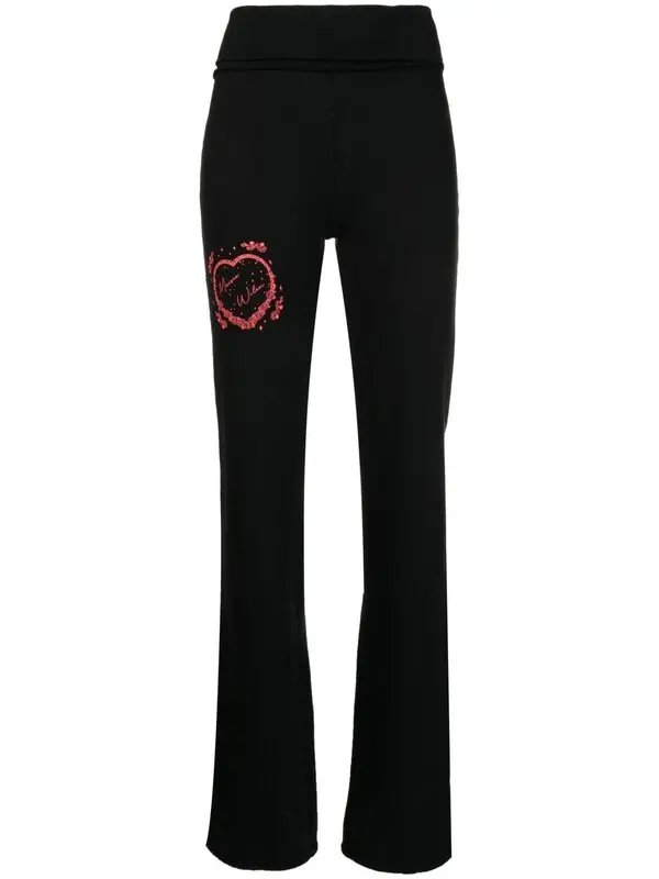 MAISIE WILEN Pop Logo-print Track Pants