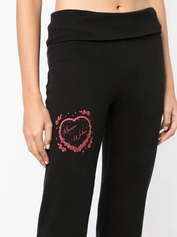 MAISIE WILEN Pop Logo-print Track Pants