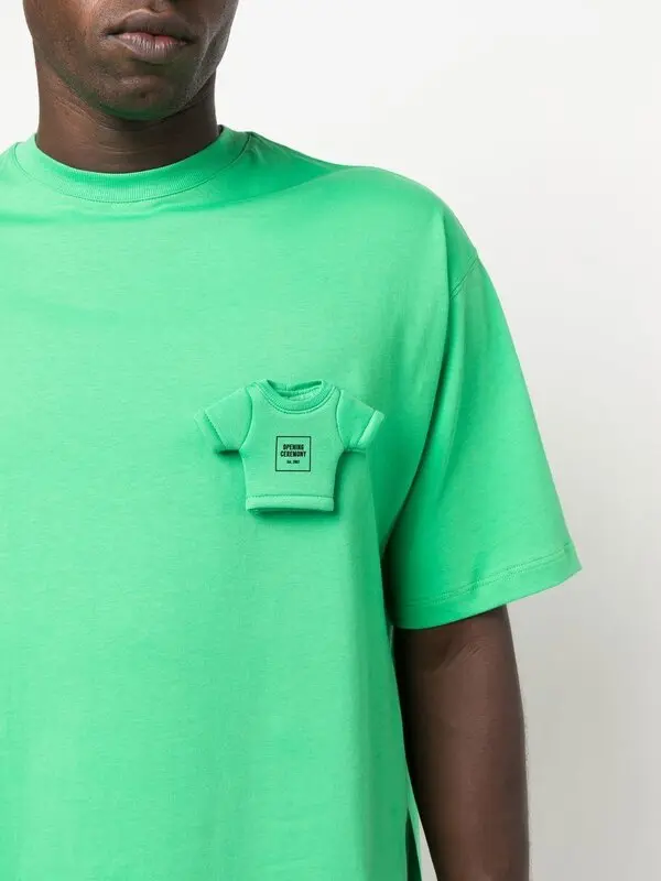 Opening Ceremony Miniature Boxlogo-patch Cotton T-shirt