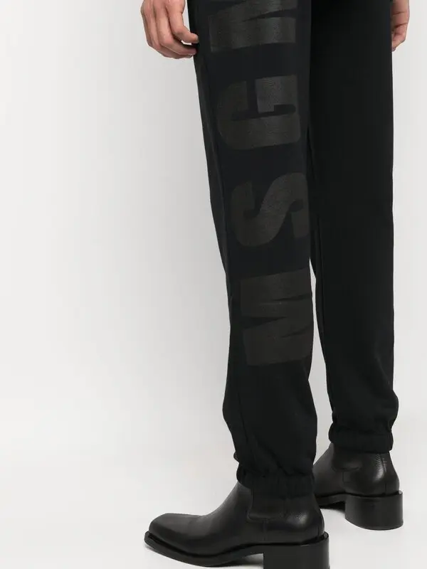 MSGM Logo-print Track Pants - Black