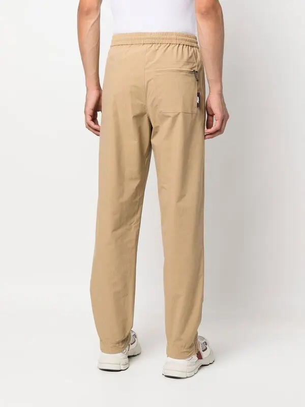 MSGM Logo-print Trousers - Neutrals