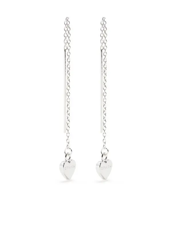 STOLEN GIRLFRIENDS CLUB Plated Drop Earrings - Silver