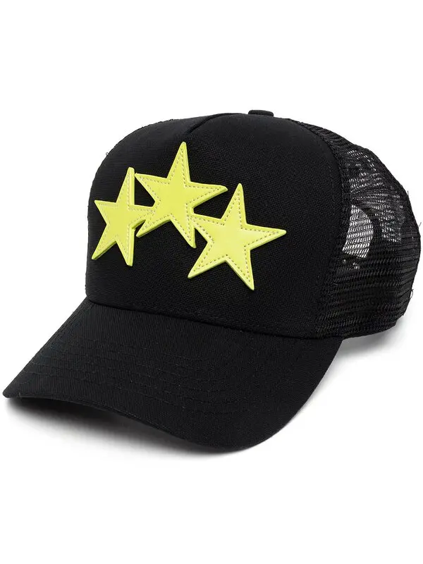 Amiri Star-motif Cap - Black