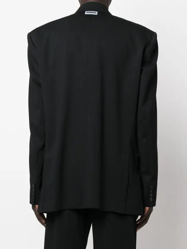 Vetements Oversize Single-breasted Blazer