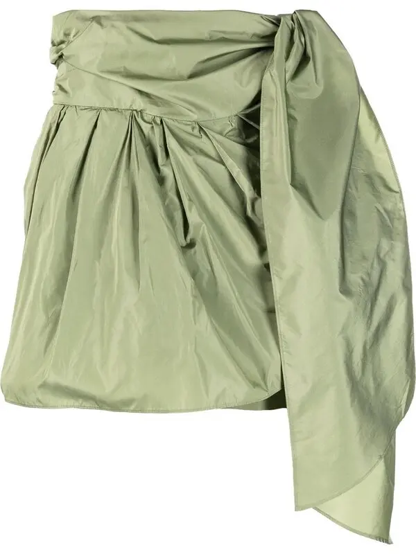 Alberta Ferretti Silk Blend Shorts