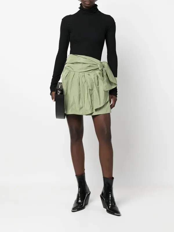 Alberta Ferretti Silk Blend Shorts