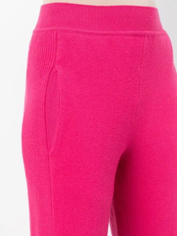 Alberta Ferretti Flared-leg High-waisted Trousers
