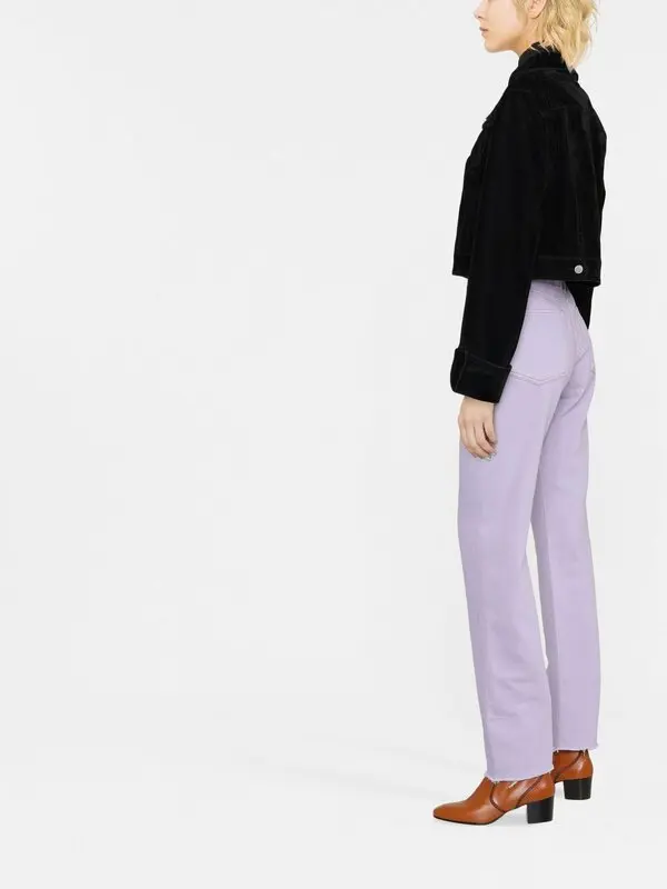 Alberta Ferretti Cotton-blend Cropped Jacket