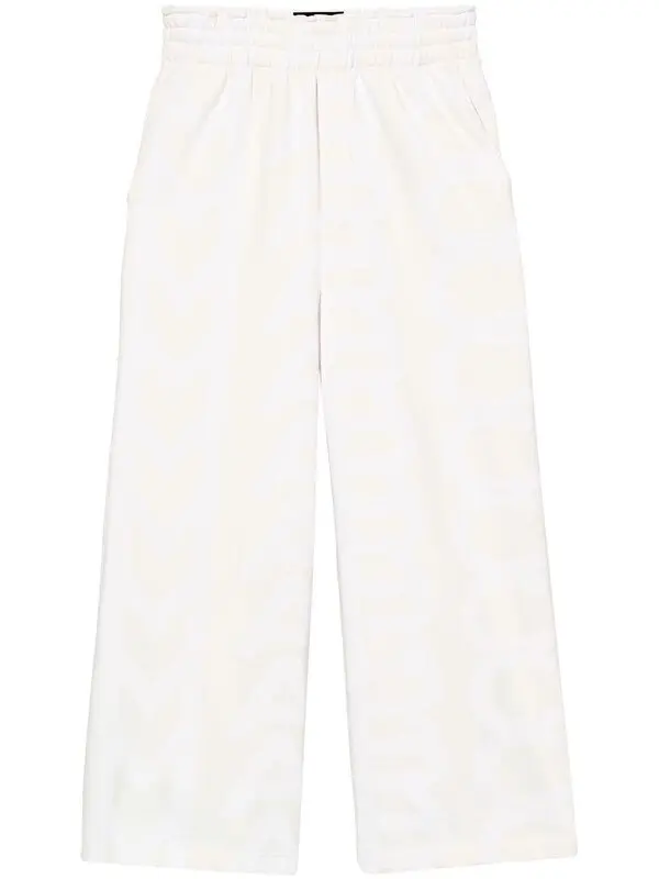 Marc Jacobs Monogram Oversized Track Pants - White