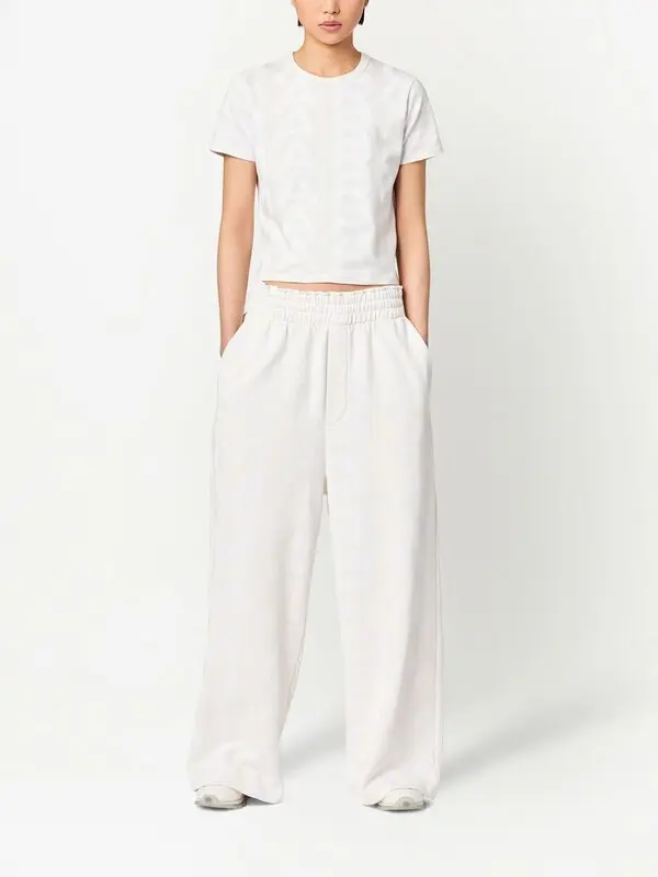 Marc Jacobs Monogram Oversized Track Pants - White