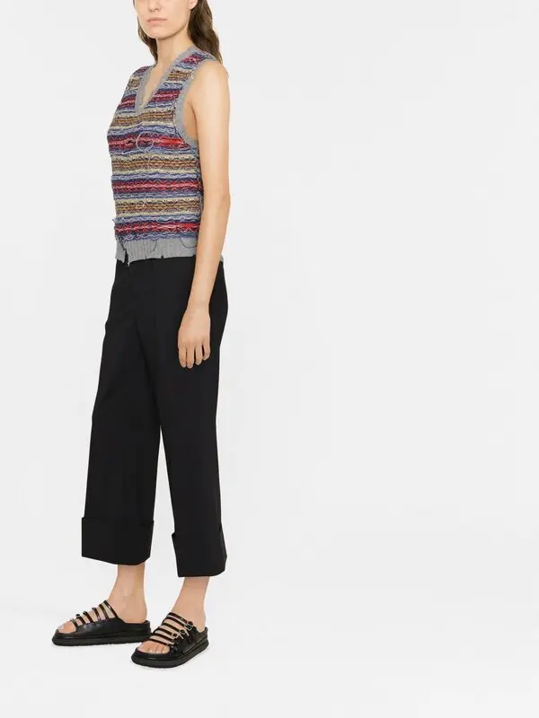Dsquared2 Cropped Flare Trousers