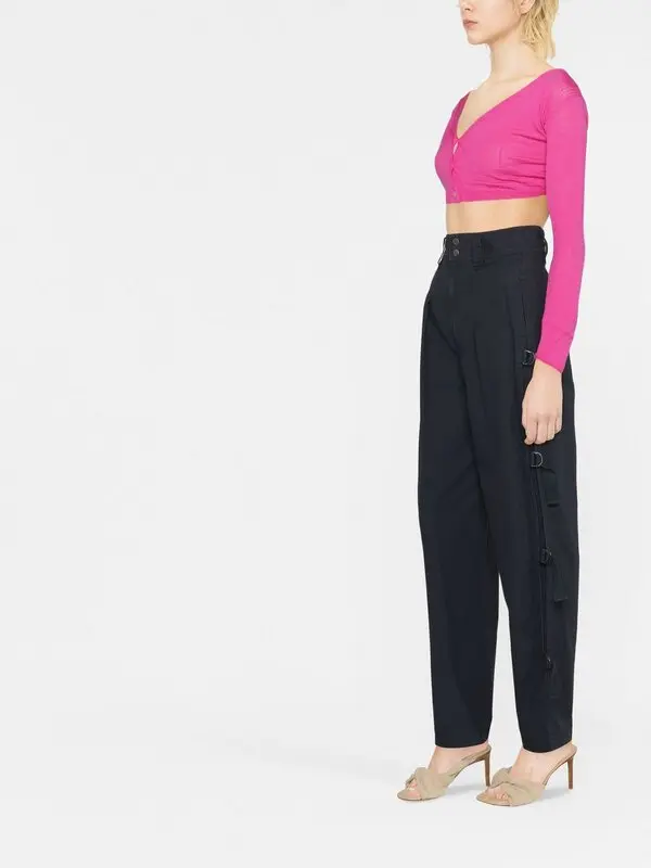 Jacquemus Cropped Button-fastening Cardigan