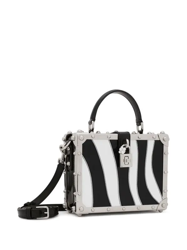 Dolce & Gabbana Dolce Box Zebra-print Bag