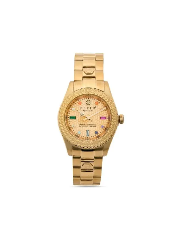 Philipp Plein Queen 36mm Watch - Gold