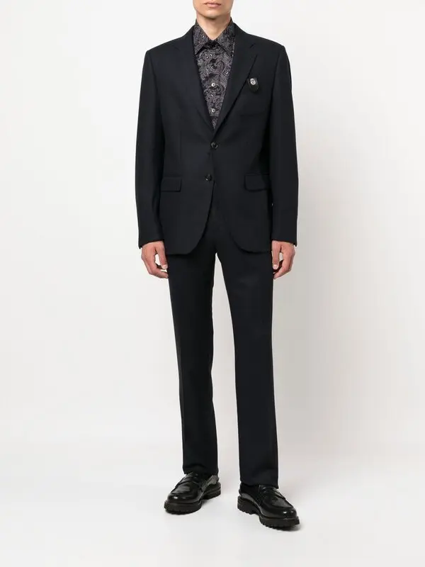 BILLIONAIRE Paisley-print Long-sleeve Shirt