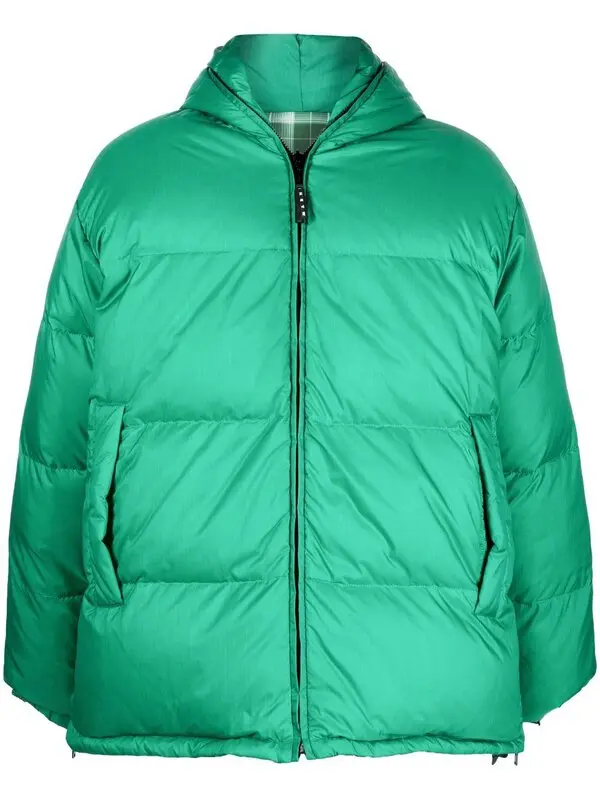 Marni Reversible Padded Hooded Coat