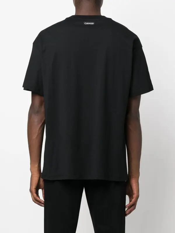 Roberto Cavalli Eagle Print Short-sleeve T-shirt