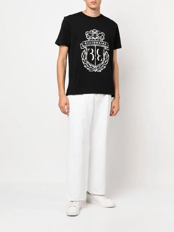 BILLIONAIRE Logo-print Detail T-shirt