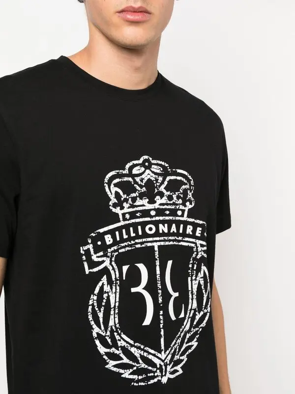 BILLIONAIRE Logo-print Detail T-shirt