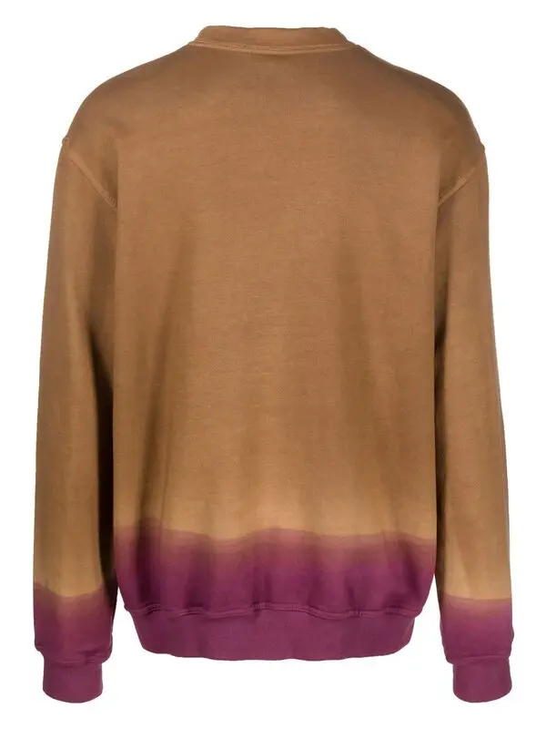 Nick Fouquet Logo-embroidered Tie-dye Sweatshirt