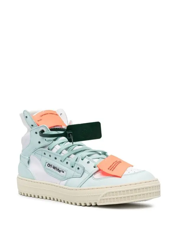 Off-White Zip Tie Lace-up Sneakers