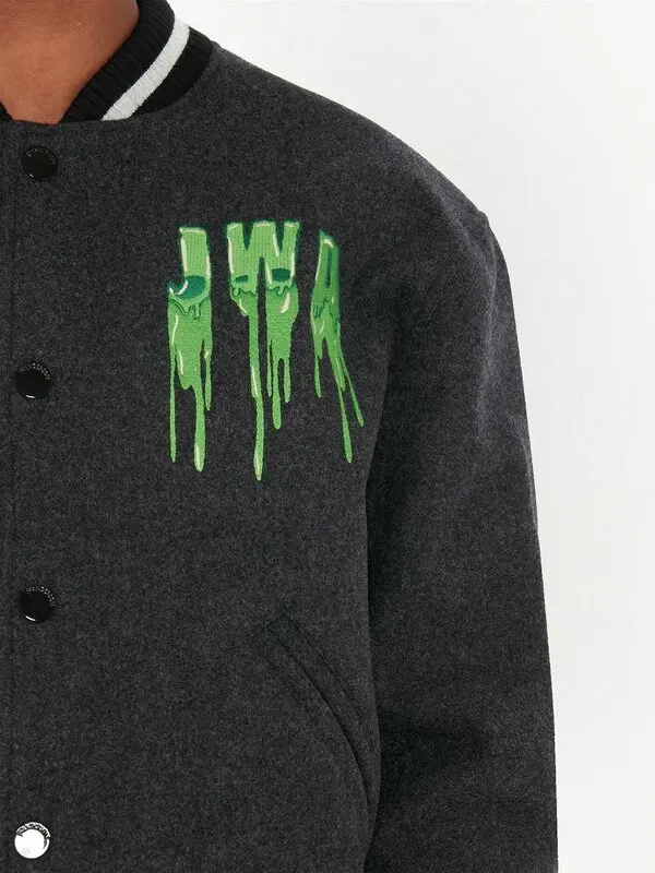 JW Anderson Logo-embroidered Bomber Jacket