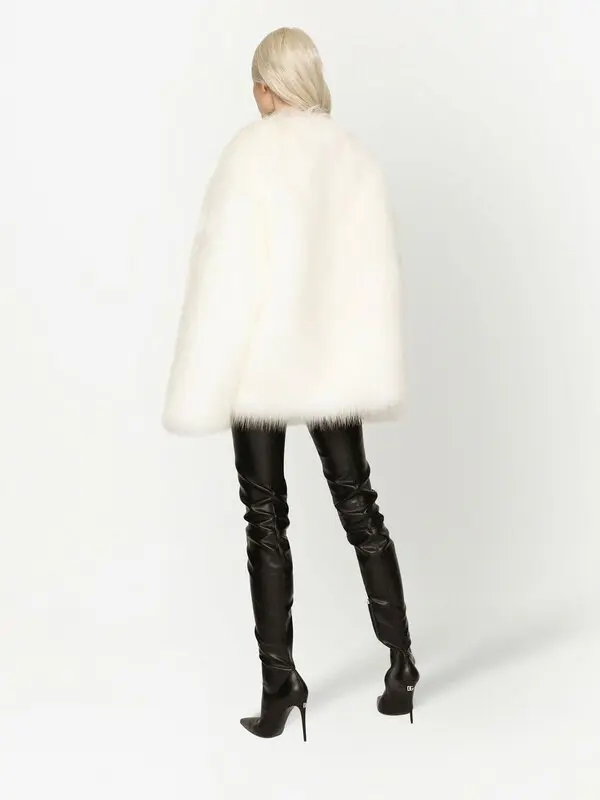 Dolce & Gabbana Faux Fur Jacket