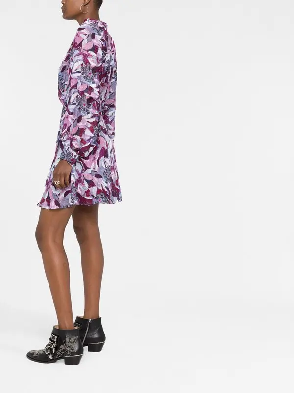 IRO PARIS Darsa Abstract-print Mini Dress
