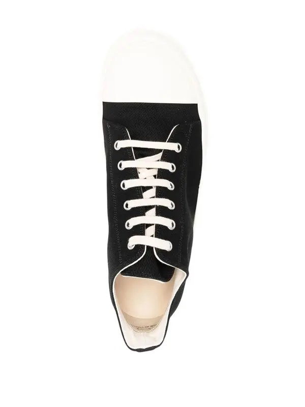 Rick Owens Lace-up Low-top Sneakers