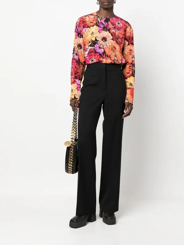 Stella McCartney Floral-print Silk Blouse