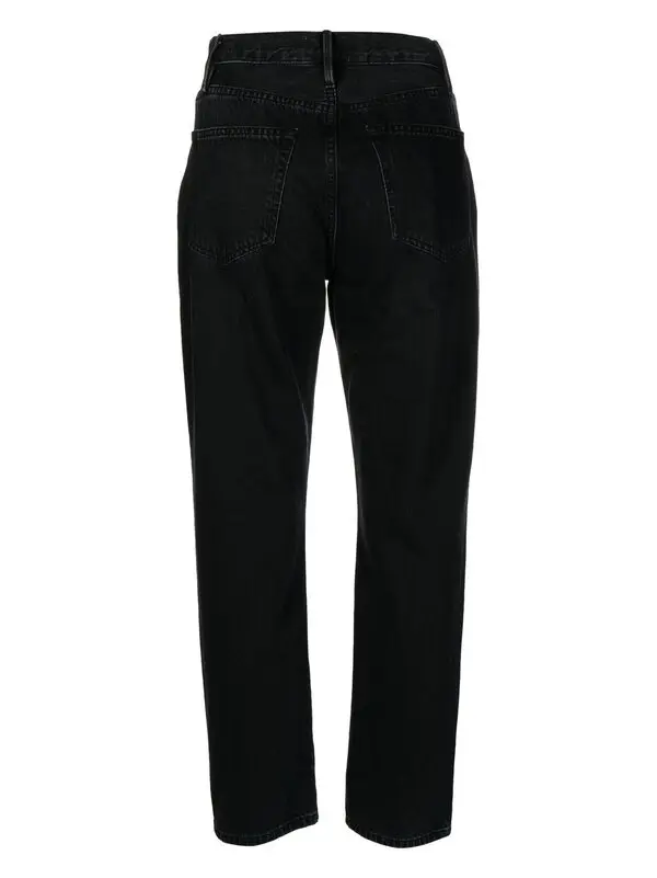 FRAME Tapered High-waist Jeans