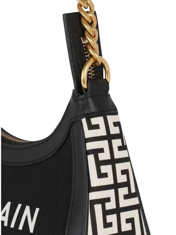 Balmain B-army Monogram Shoulder Bag
