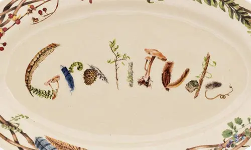 JULISKA Forest Walk Gratitude Platter