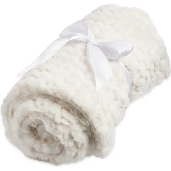 Nordstrom So Soft Baby Blanket - Ivory Pristine