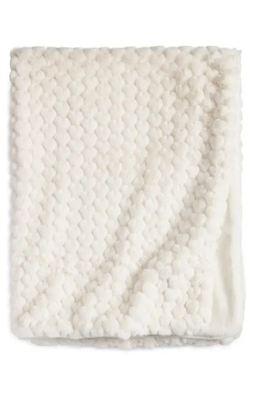 Nordstrom So Soft Baby Blanket - Ivory Pristine